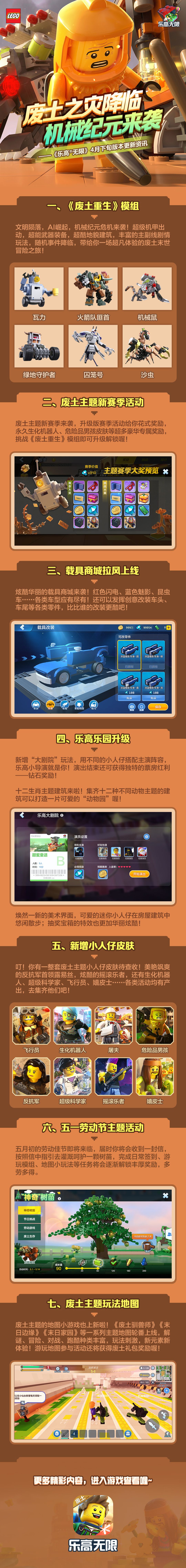 【版本爆料】廢土之災降臨 機械紀元來襲 - Lego®Cube - TapTap